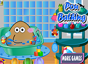Pou Bathing | juegos de Pou - jugar online - descargar - cartoon