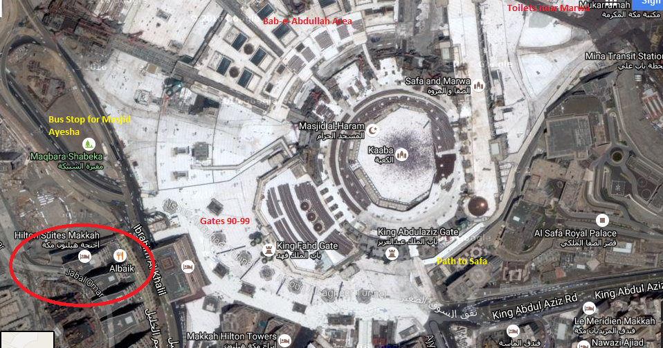 Hajj/Makkah Maps & Directions - Hajj Guide