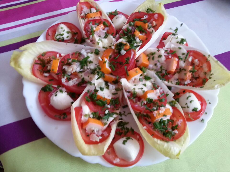 le buffet de Martine Api: Idées salades pour buffet dinatoire