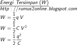 Rumus2 Fisika : Rumus Kapasitor Fisika SMA