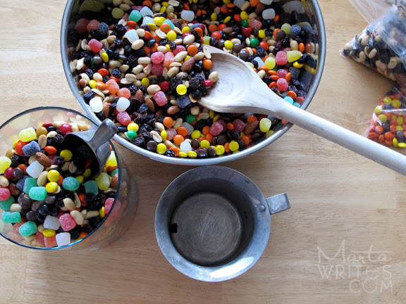 marta writes: traditional trail mix and a personal Q&A