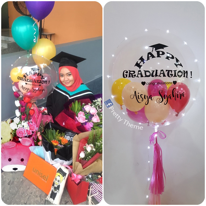 Pretty Theme Event Planner: Convocation Bouquet