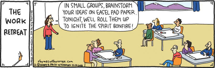 Team Building Talk: Cartoon of the Day: The Work Retreat