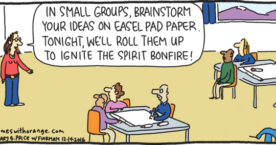 Team Building Talk: Cartoon of the Day: The Work Retreat