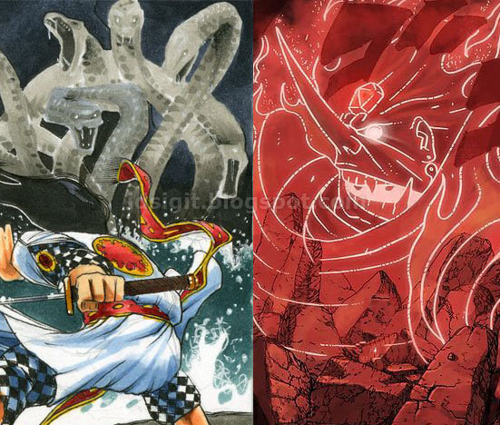 Jutsu mata Uchiha dalam mitologi Jepang | Naruto Black Fans