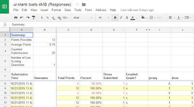 To Learn Twice: Spelling Tests with Google Forms