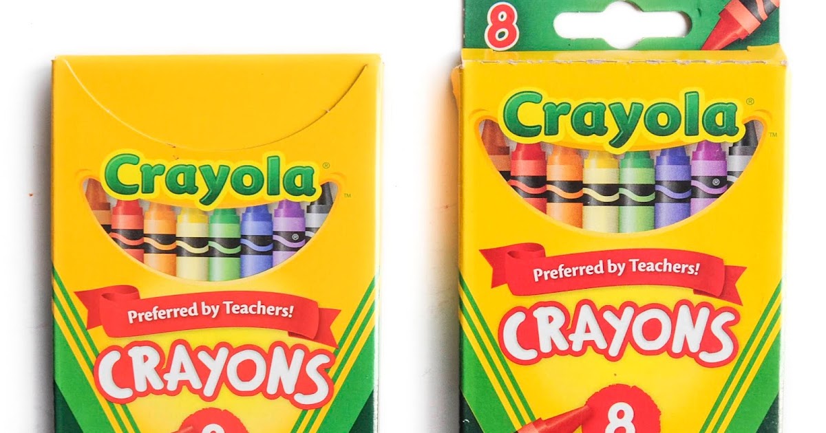 Crayola 8 Count Boxes | Jenny's Crayon Collection