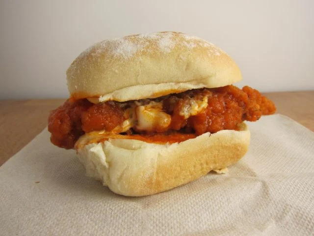 Review: Arby's - Buffalo Chicken Slider | Brand Eating