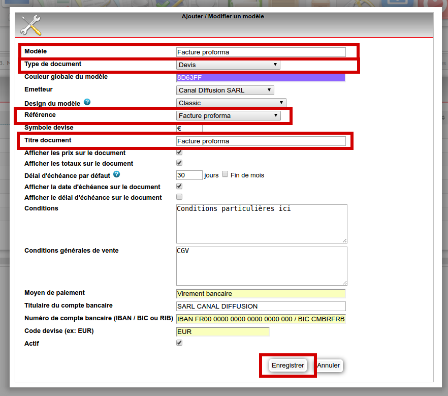 Comment utiliser Simple CRM ?: Comment créer une facture proforma avec ...