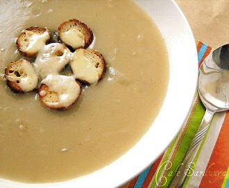 Fransız Usülü Peynirli Soğan Çorbası, Simit Kruton ve Piruhi | ÇALIŞAN ...