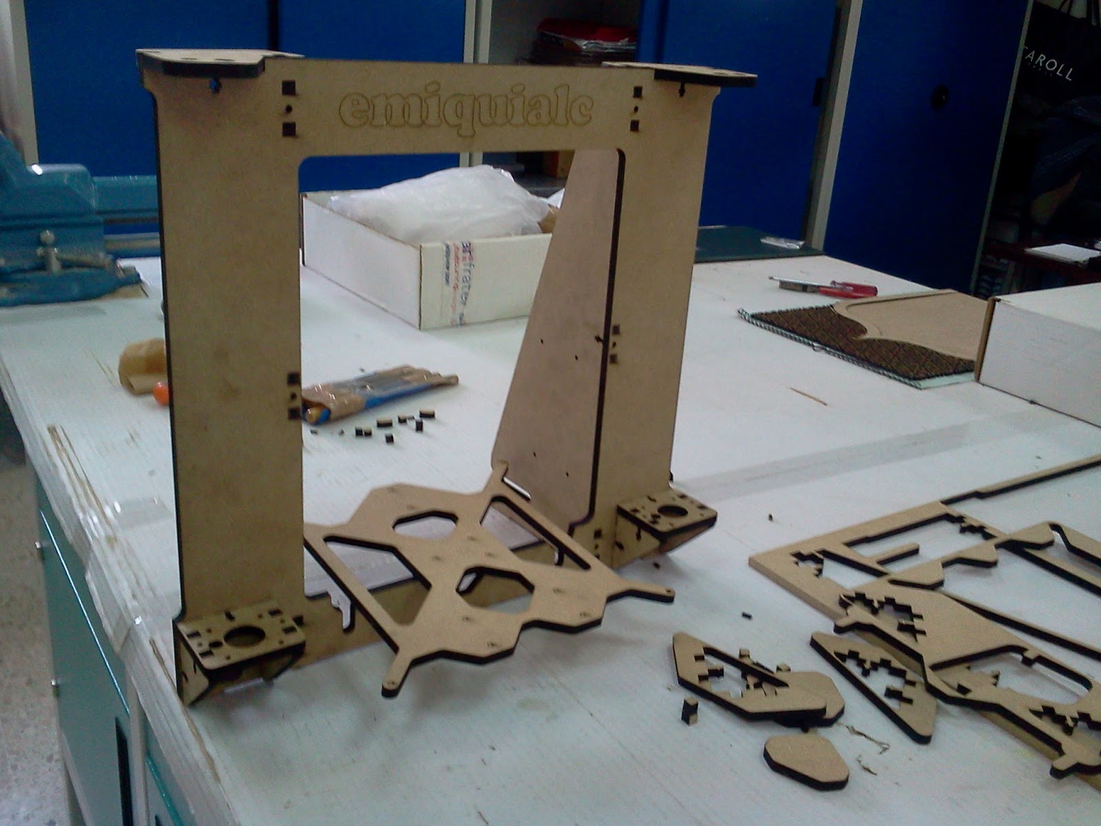 Impresora 3D de MDF