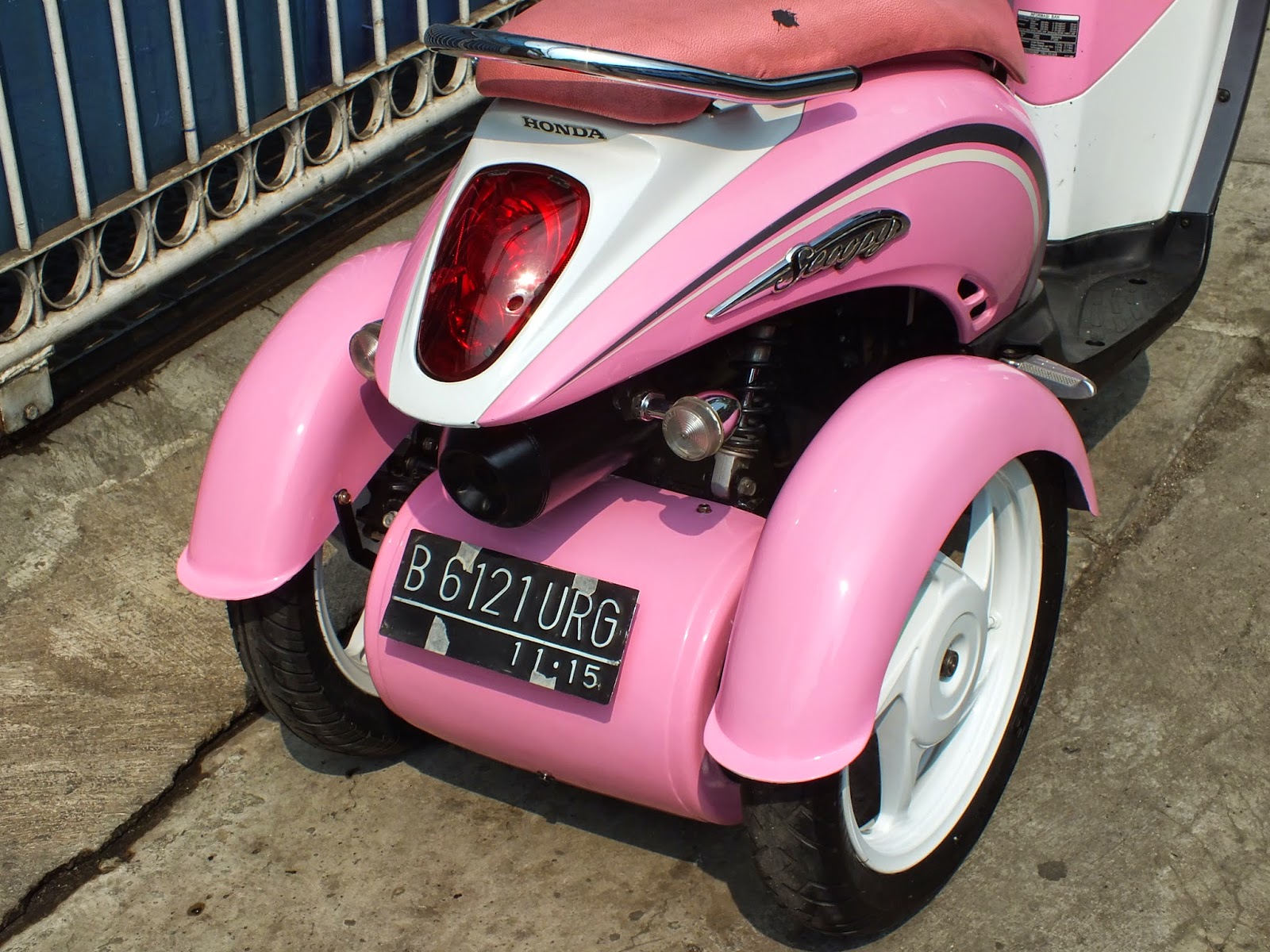 Oracle Modification Concept: Honda SCOOPY Roda Tiga Minimalist Pesanan ...