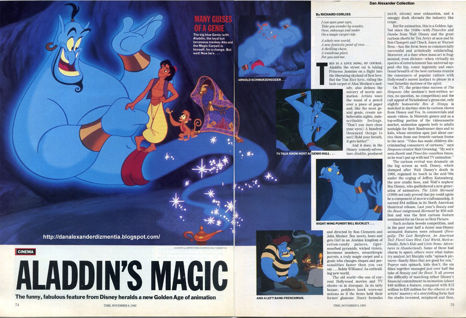 Dan Alexander Dizmentia: Aladdin, What Are You Going To Do Next?