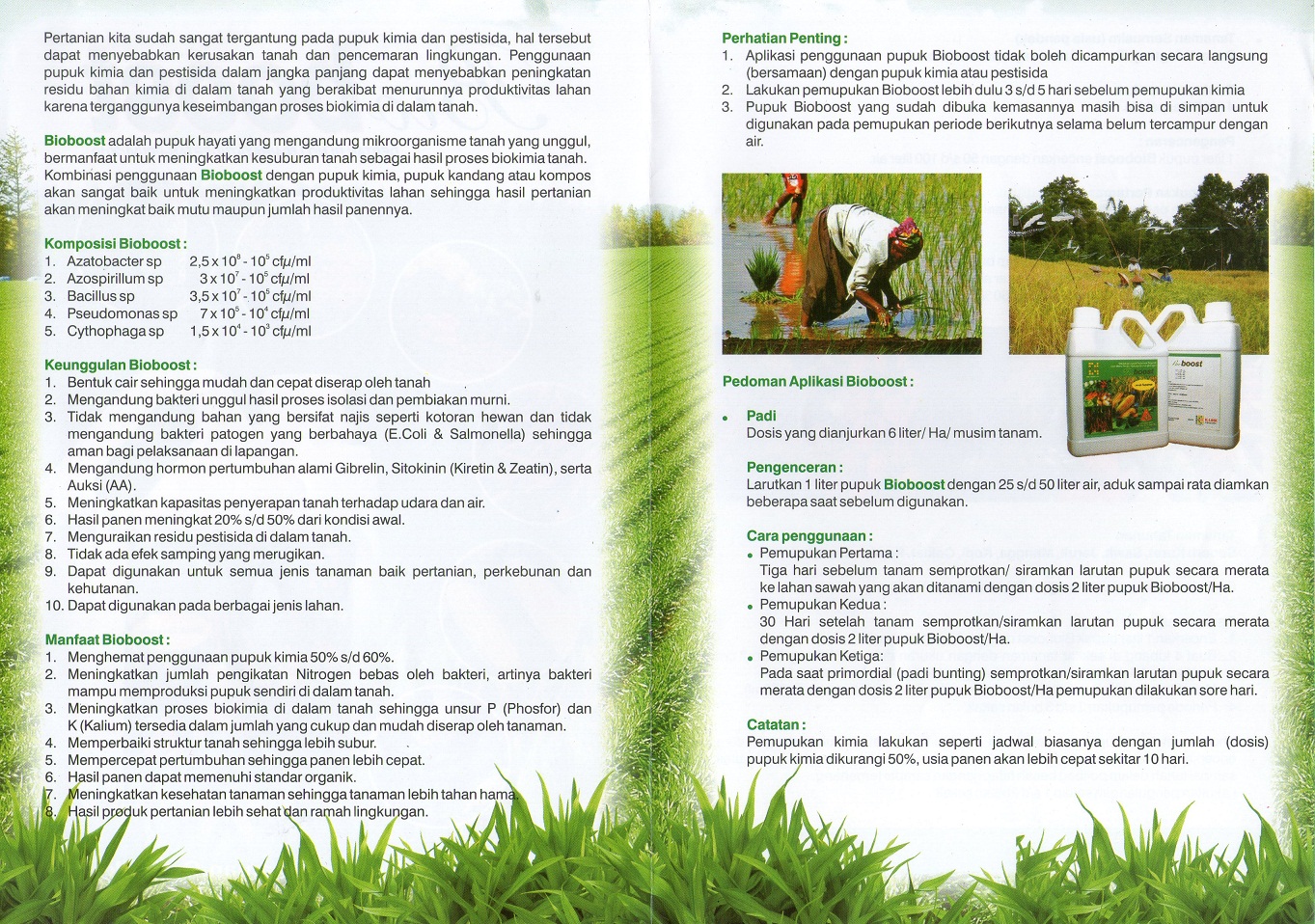 SOLUSI SEHAT & BEBAS FINANSIAL : BIO BOOST PUPUK HAYATI MENGHEMAT ...