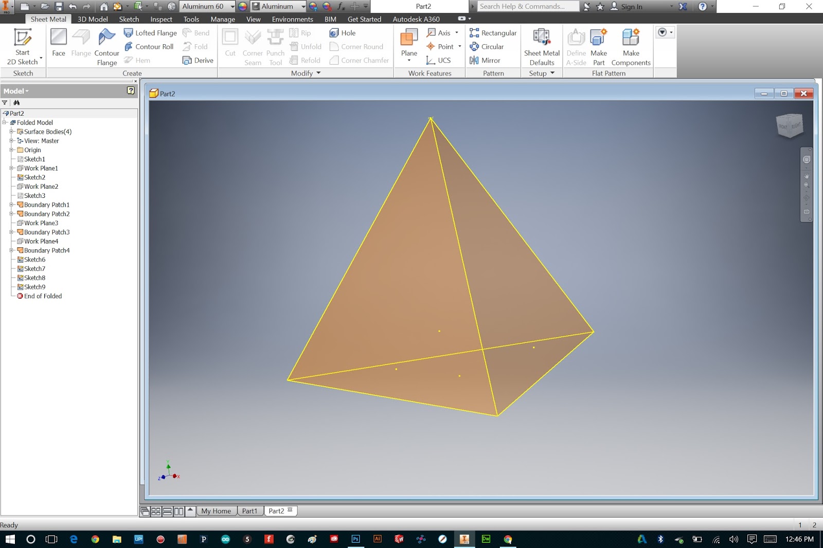 Bryan Cera: Autodesk Inventor: Sheet Metal Made (relatively) Simple!