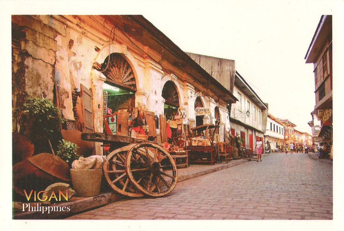 MY UNESCO WHS POSTCARDS COLLECTION: PHILIPPINES - Historic Town of Vigan
