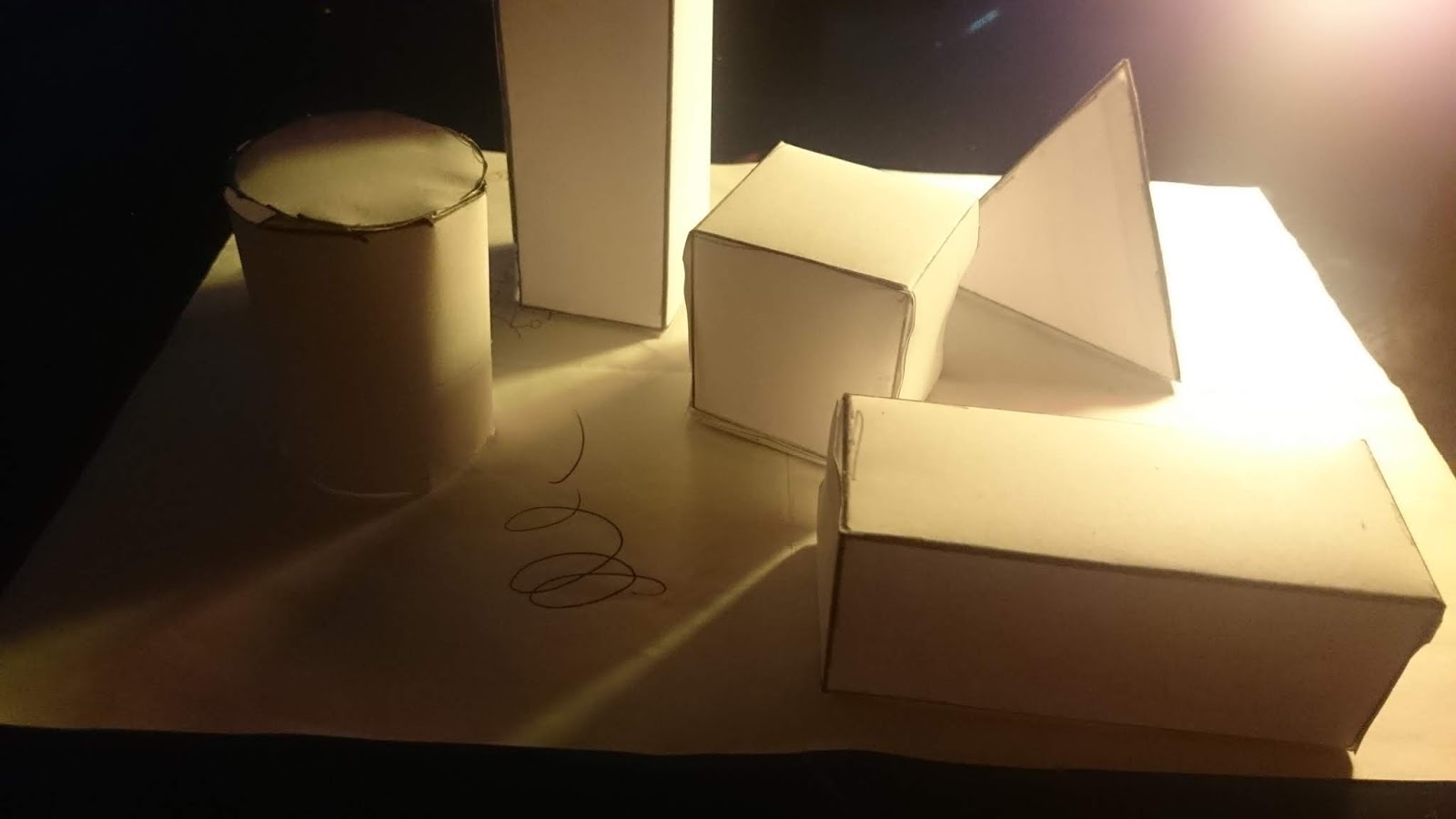 Geometry and Arts: 2018-19. P6. Core and cast shadows