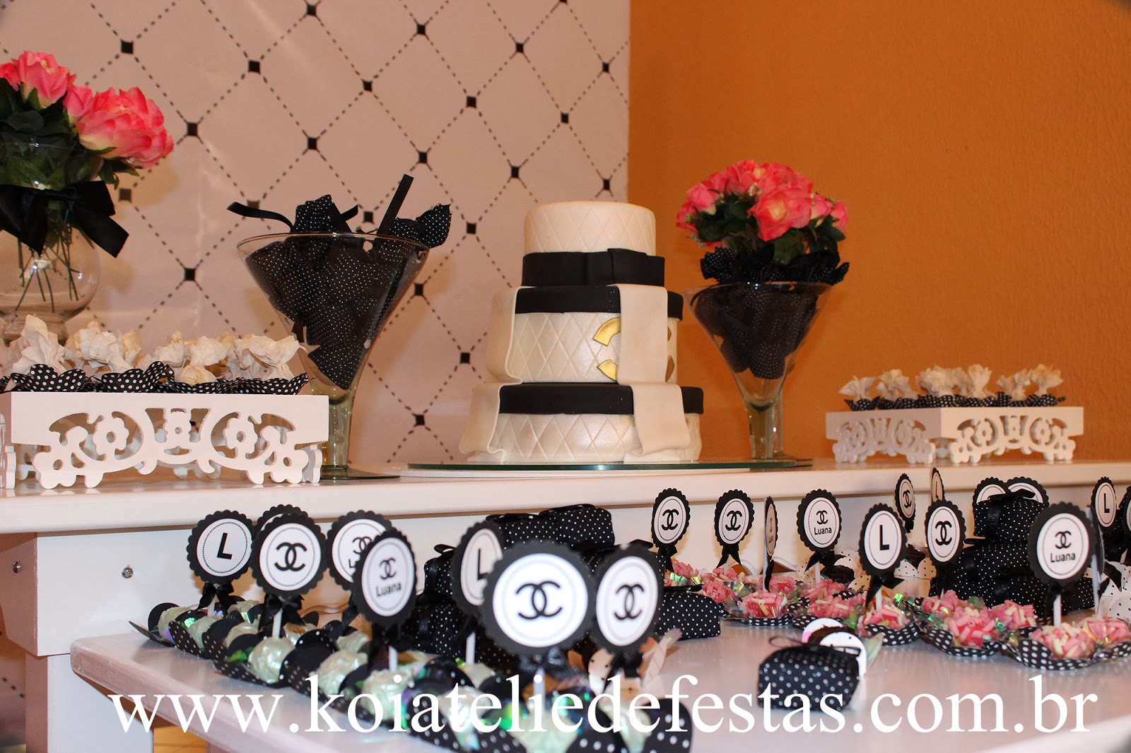 Koi Ateliê de Festas: Festa Chanel