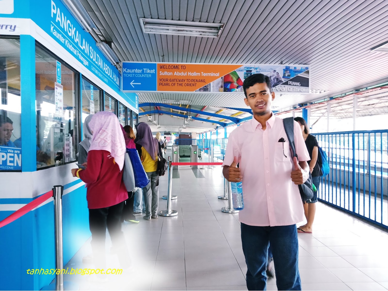 CikHasyani: Naik Train Komuter ke Pulau Pinang.