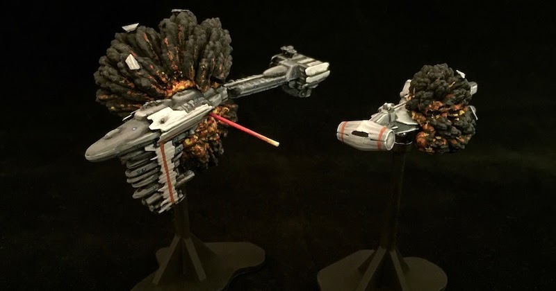 Analogue Hobbies: Kablooey! Exploding 'Star Wars' Rebel Starships - 7th ...