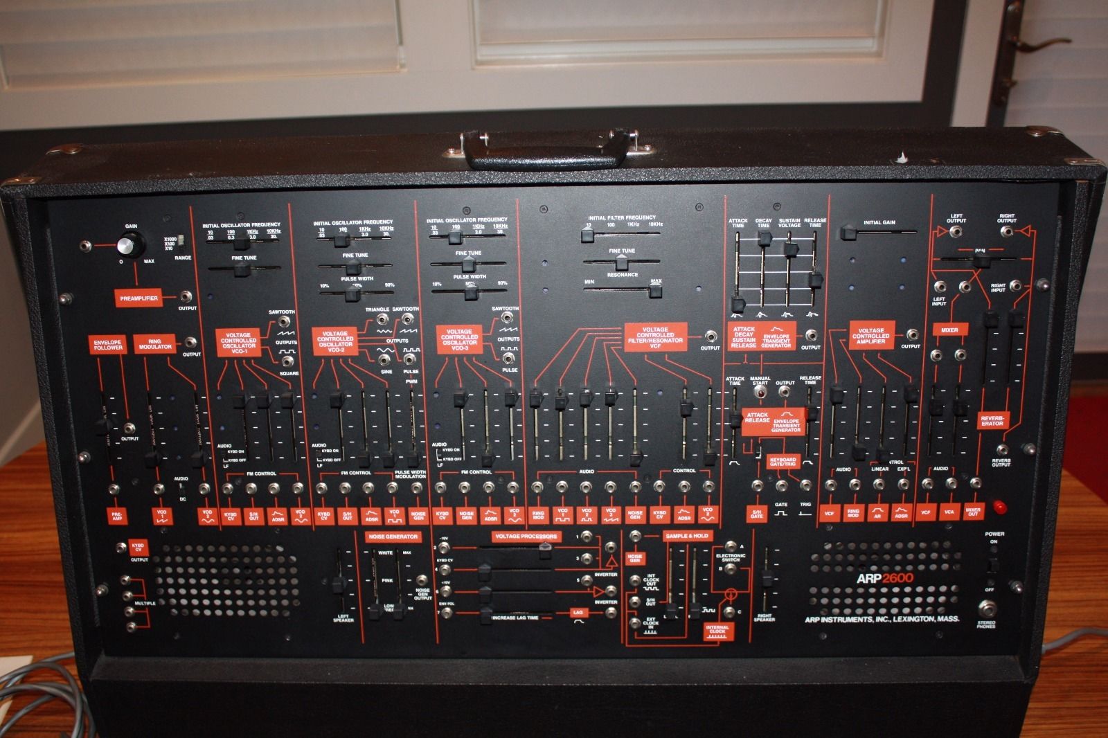 MATRIXSYNTH: Arp 2600 - Phil C Upgrade/Service SN 0801