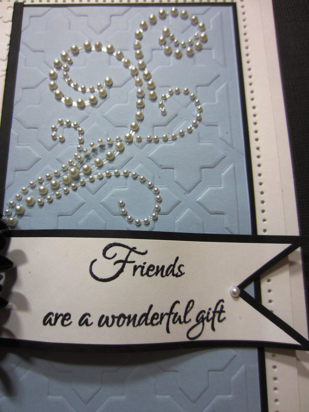 PartiCraft (Participate In Craft): Friends Are A Wonderful Gift