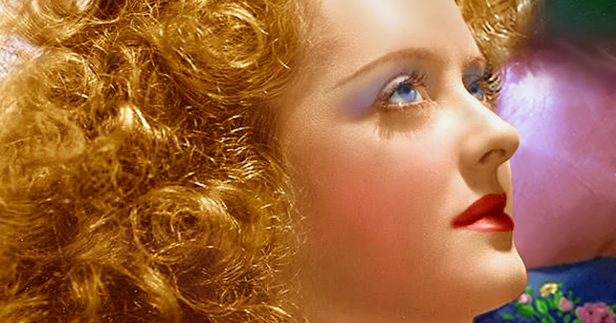 Colors for a Bygone Era: Colorized Bette Davis 1939