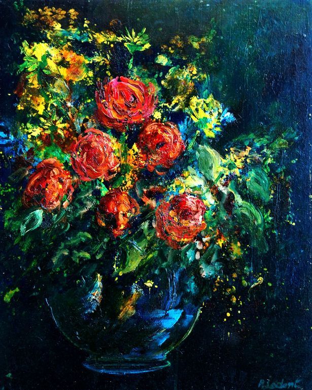 Pol LEDENT ~ flowers | Catherine La Rose ~ The Poet of Painting
