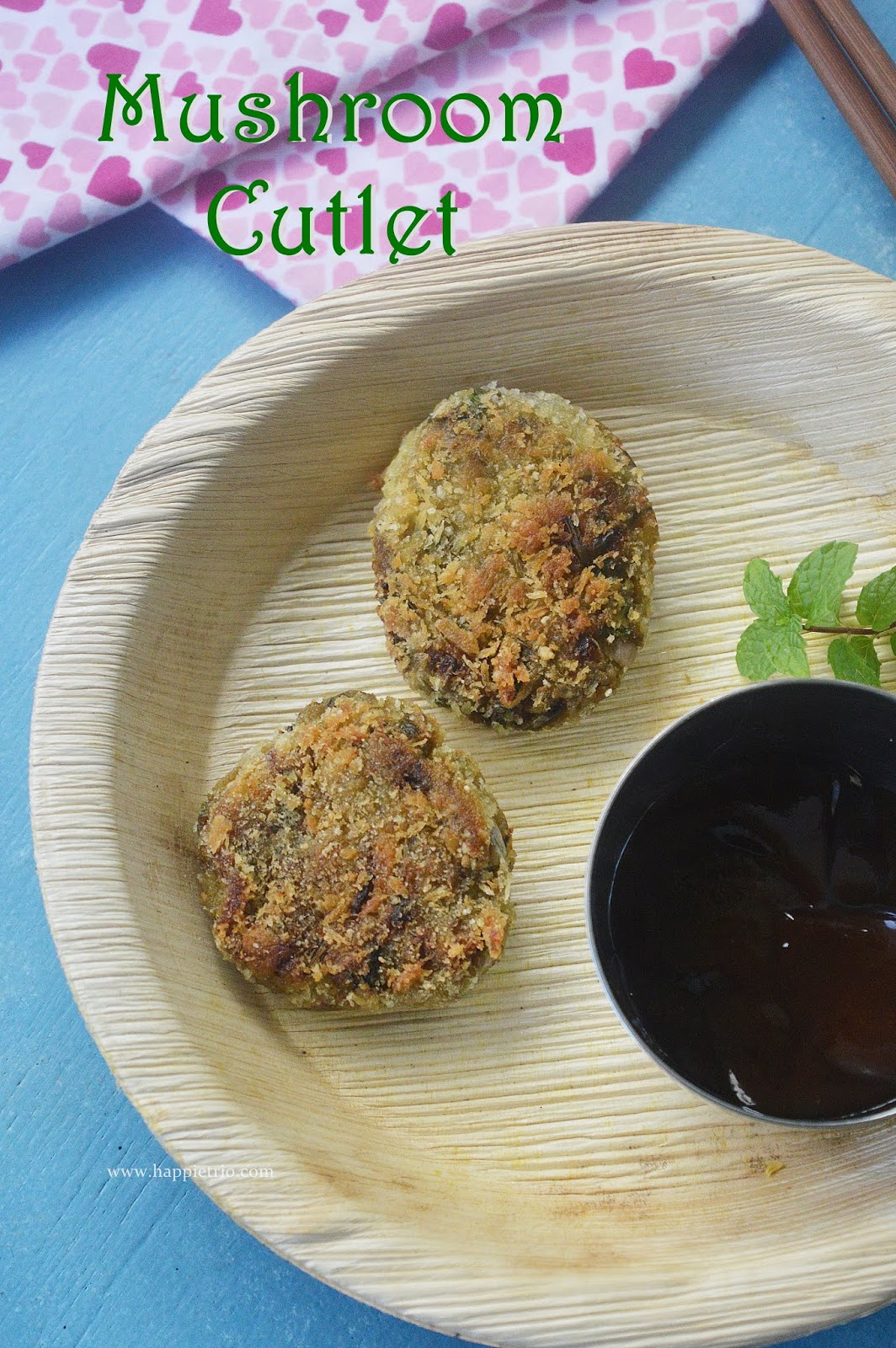 Mushroom Cutlet - Cook with Sharmila