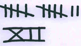 WidowSphere: A Circle of Hope: X is for Roman Numeral for Twelve XII