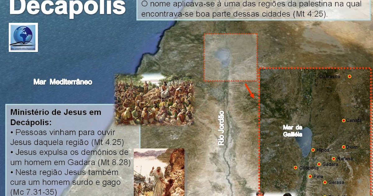 História e Geografia Bíblica: Série Regiões da Palestina - Decápolis