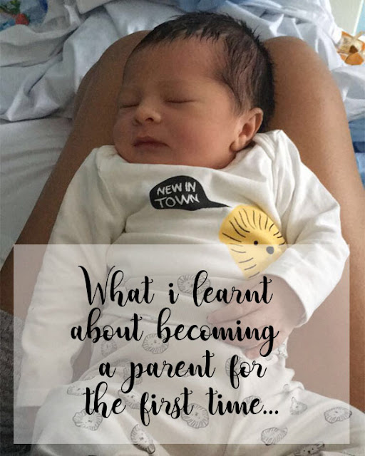 15 things I learnt about becoming a parent for the first time..