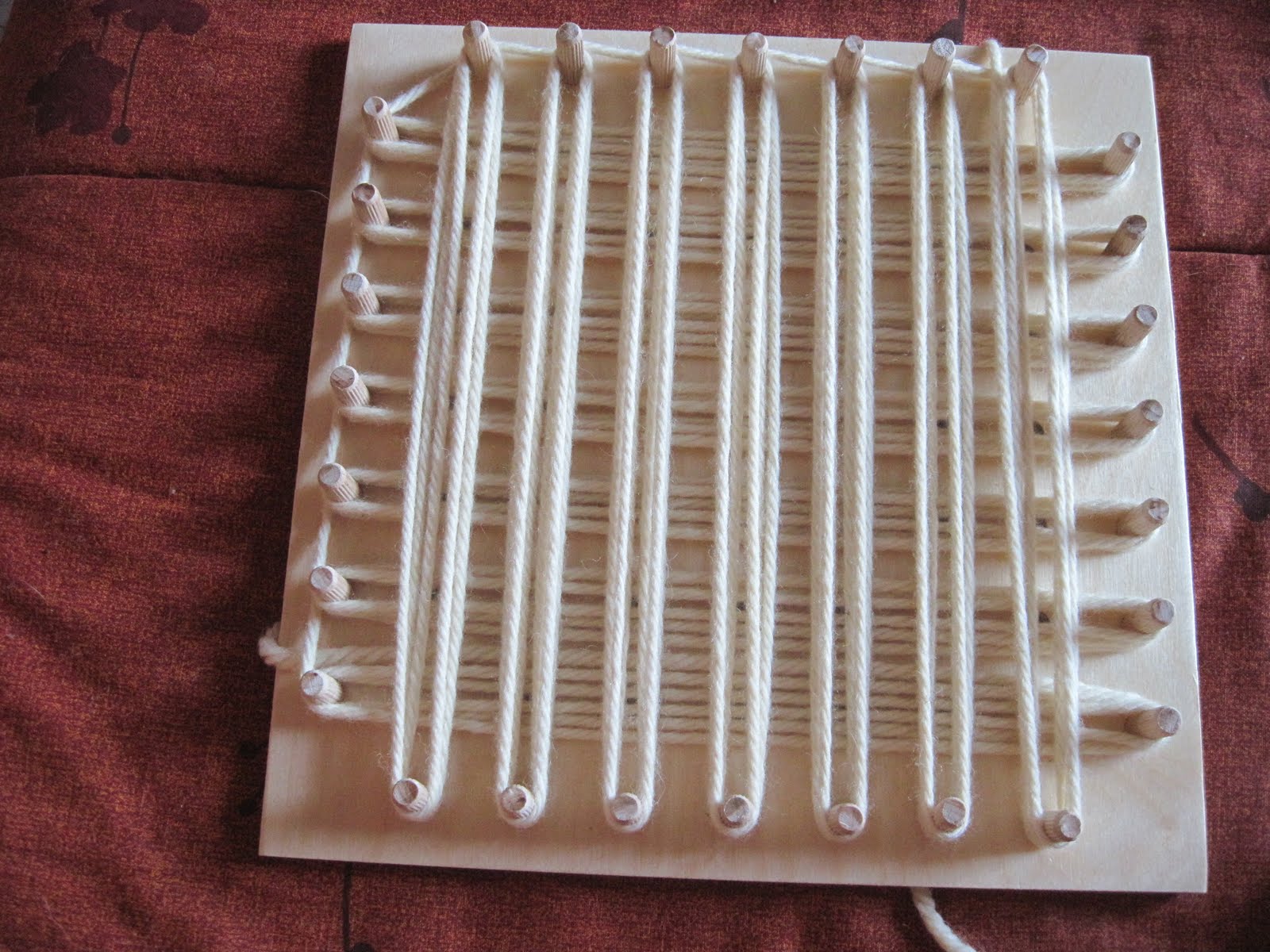 Le cose di Mys@.. Maglia, Uncinetto, Telaio, Tutorial e... : Il telaio ...