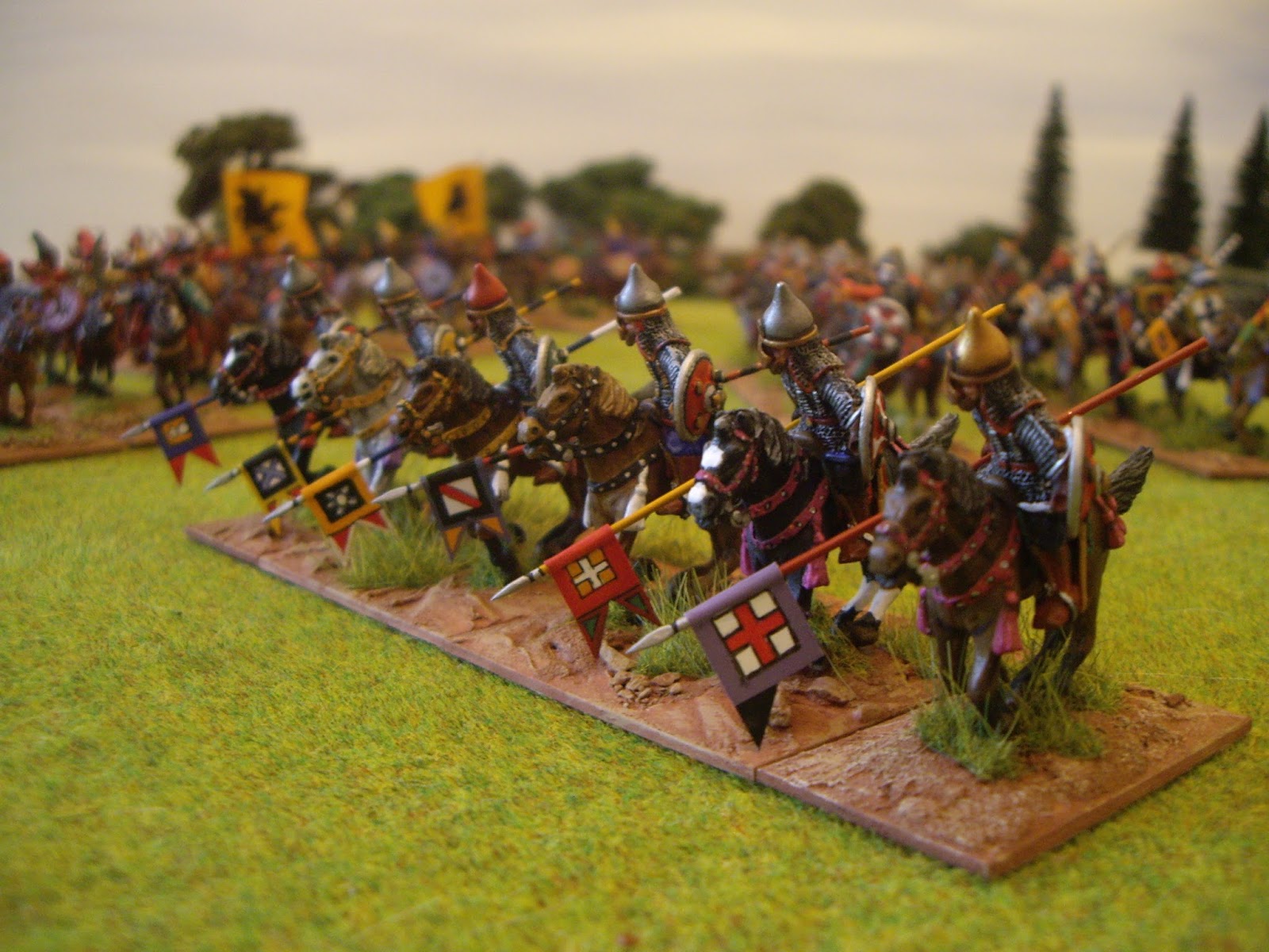 Scimitar and Crescent Wargames: Russian Boyar Cavalry (1350-1550)