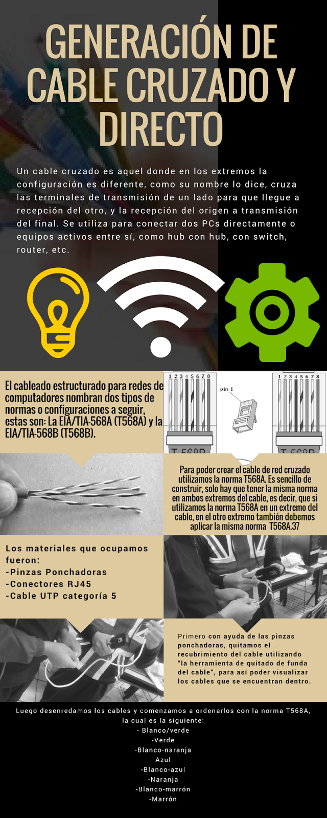 Practica 2: Generación de cable cruzado y directo