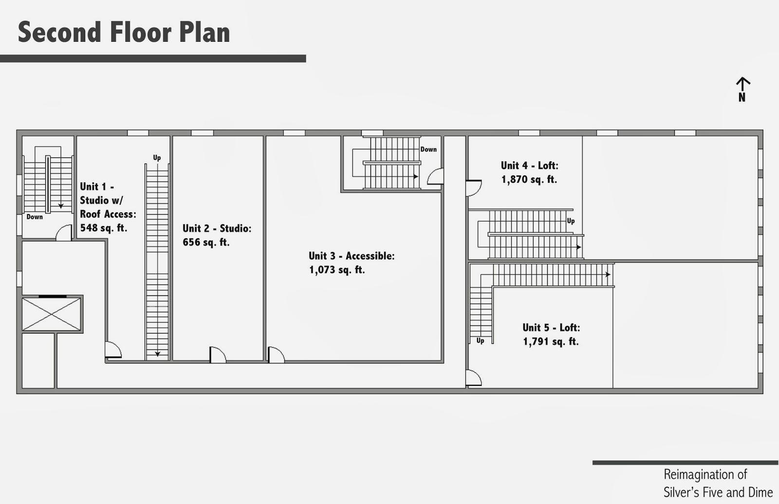 Katie's Design Blog: Reimagining Silver's Five and Dime: Revised Floor ...