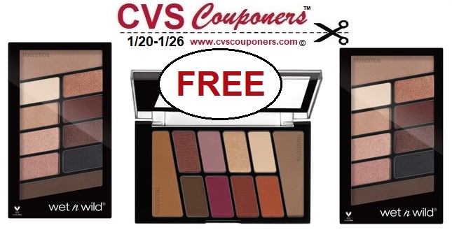 FREE Wet n Wild Color Icon Eyeshadow 10 Pan Palette at CVS - 1/20-1/26 ...
