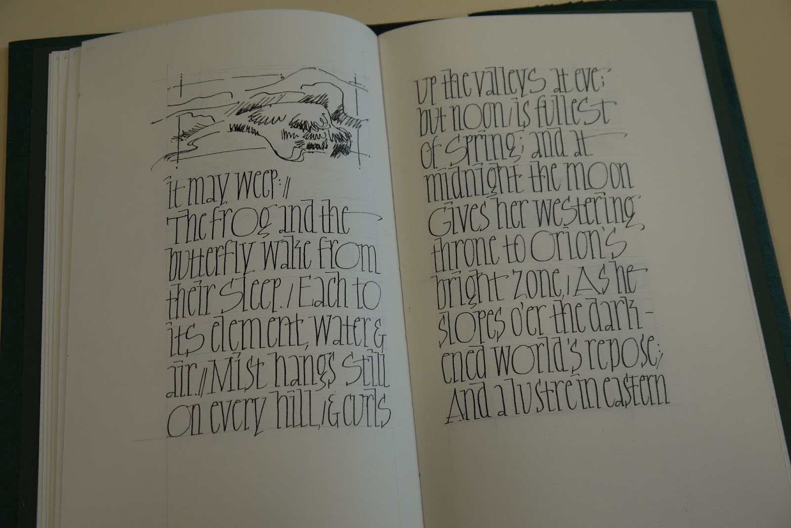 Pen and Ink Calligraphy: Our first and CLAS's 21st Festival of Calligraphy