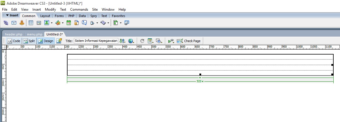 Membuat file index.php