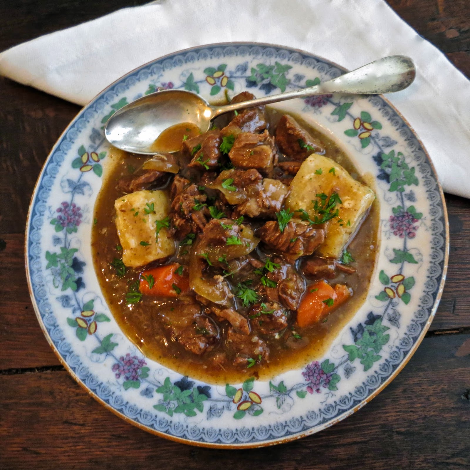 The Bee Cave Kitchen : Carbonnade- Belgian Beef & Beer Stew