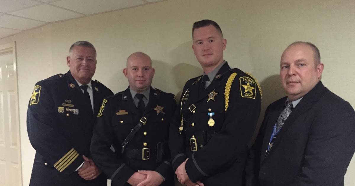 Calvert County Sheriff's Office: SHERIFF'S OFFICE DEPUTIES RECEIVE ...