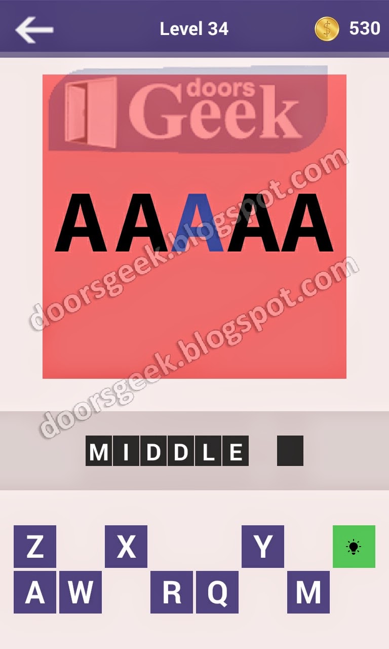 Fun Ways to Think - Phrases Level 34 ~ Doors Geek