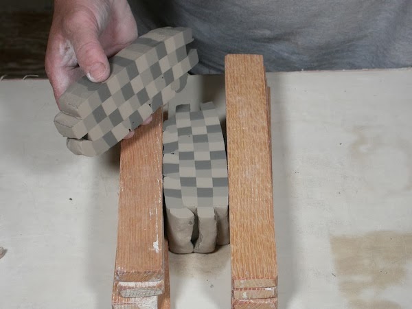 PHOENIX: # 3 NERIKOMI: CLAY VENEER: ZOUGAN