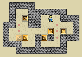 Sokoban: Sokoban lessons - Six boxes (with rooms)