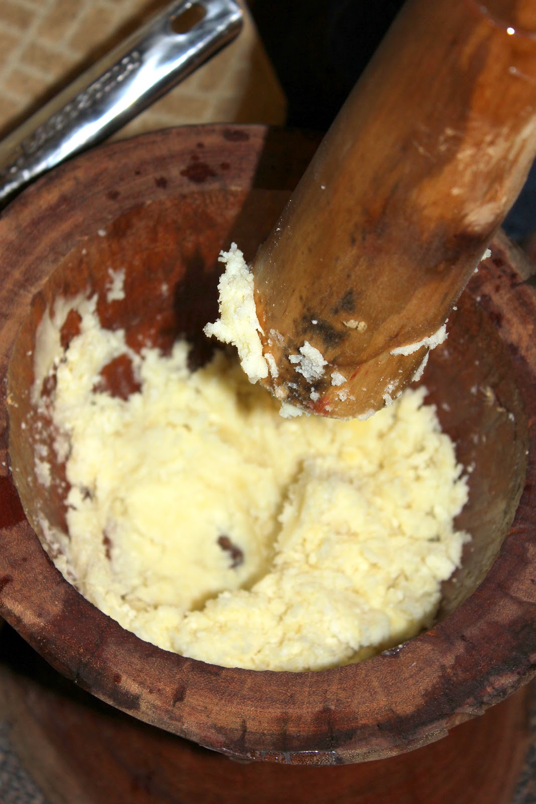 This and that: Pounding fufu....