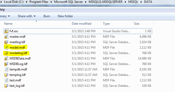 Ashish SQL LIFE: How to start SQL Server if Model database corrupt in SQL Server
