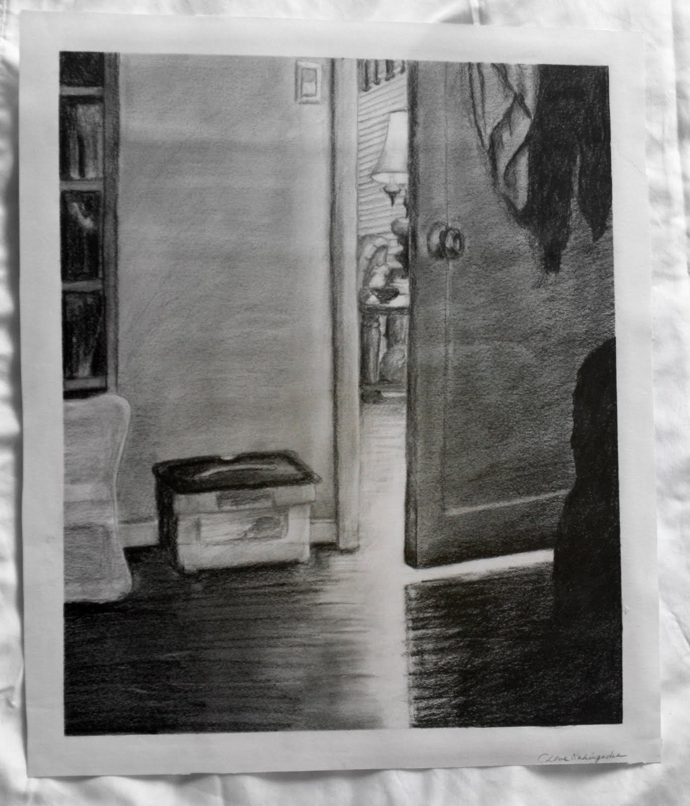 Chloe's Art: Light Drawing