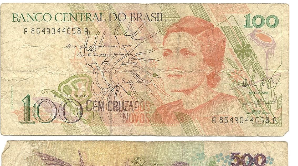antiquariodagena: UMA DAS PRIMEIRAS NOTAS DO BRASIL