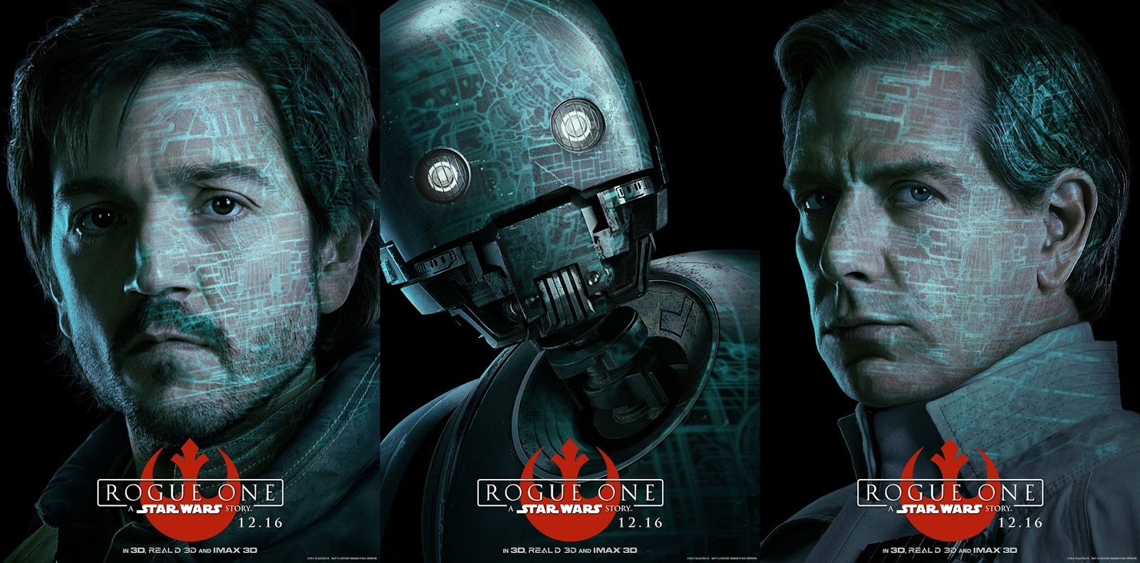 'Rogue One' Character Posters Revealed | The Star Wars Underworld