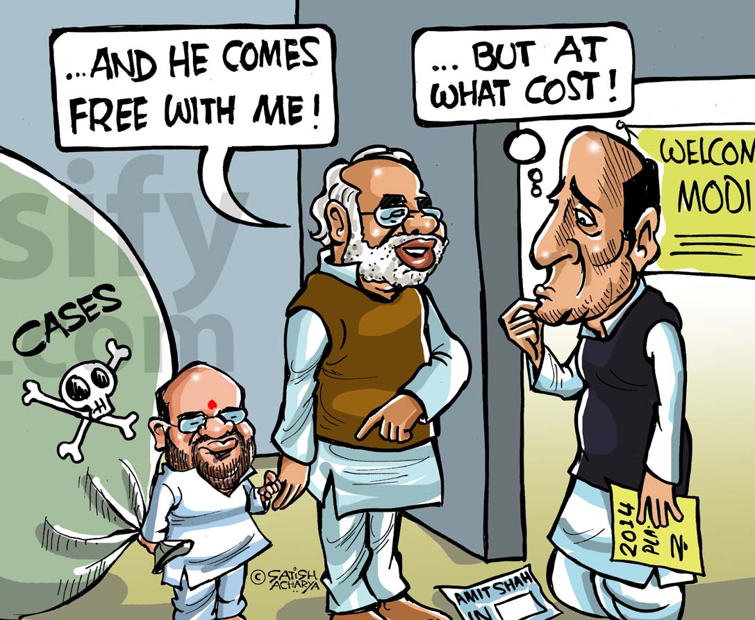 World of an Indian cartoonist!: Free with Narendra Modi!